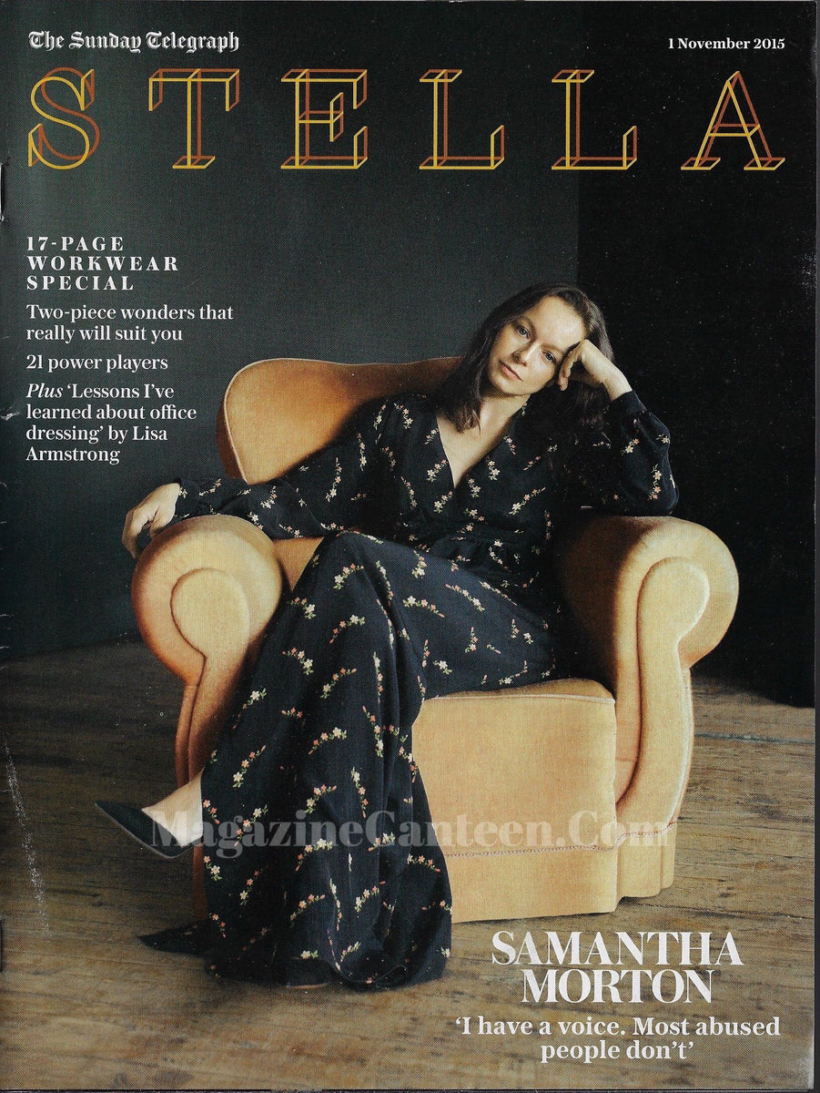 Stella Magazine - Samantha Morton – magazine canteen