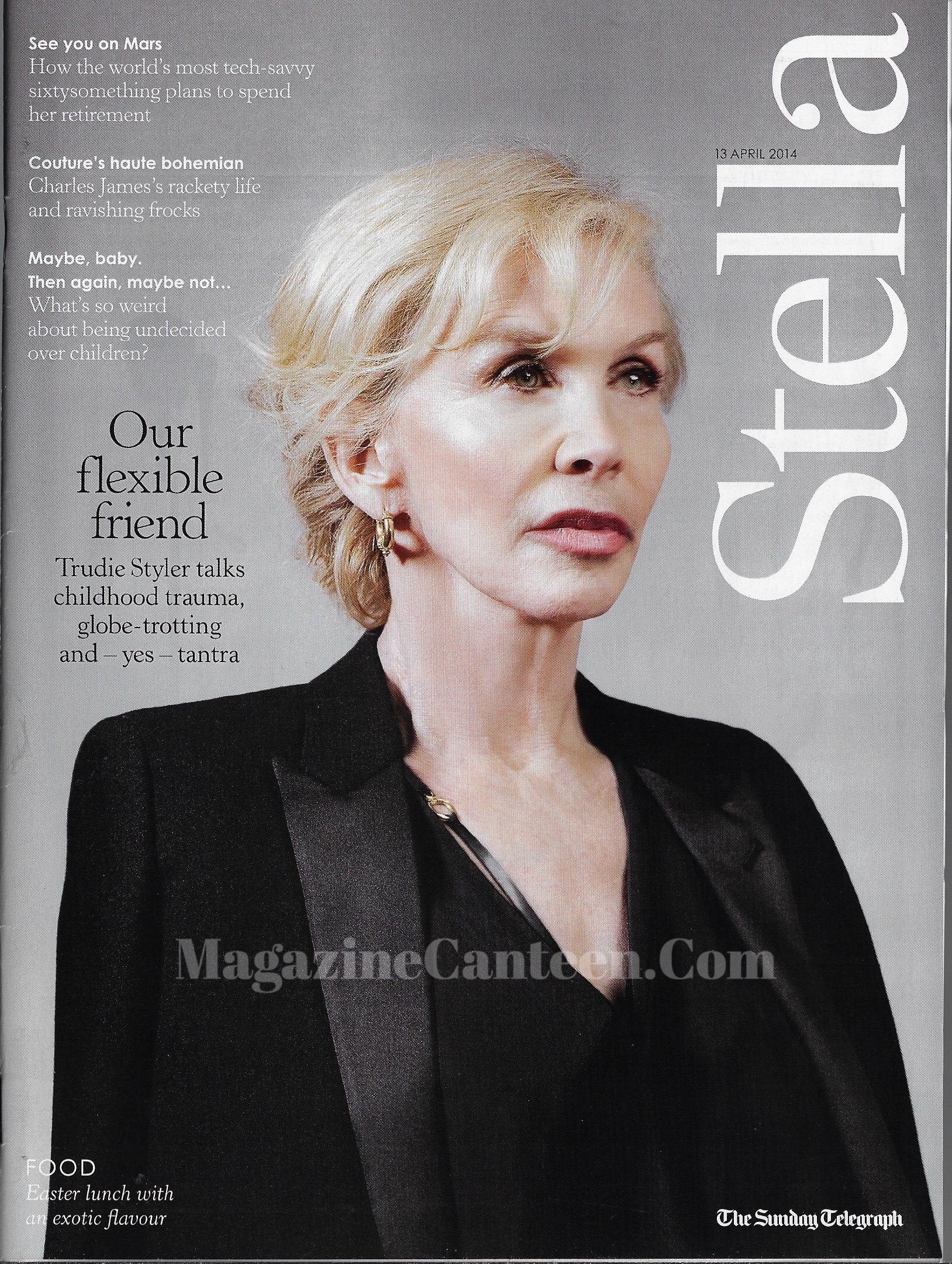 Stella Magazine - Trudie Styler – magazine canteen
