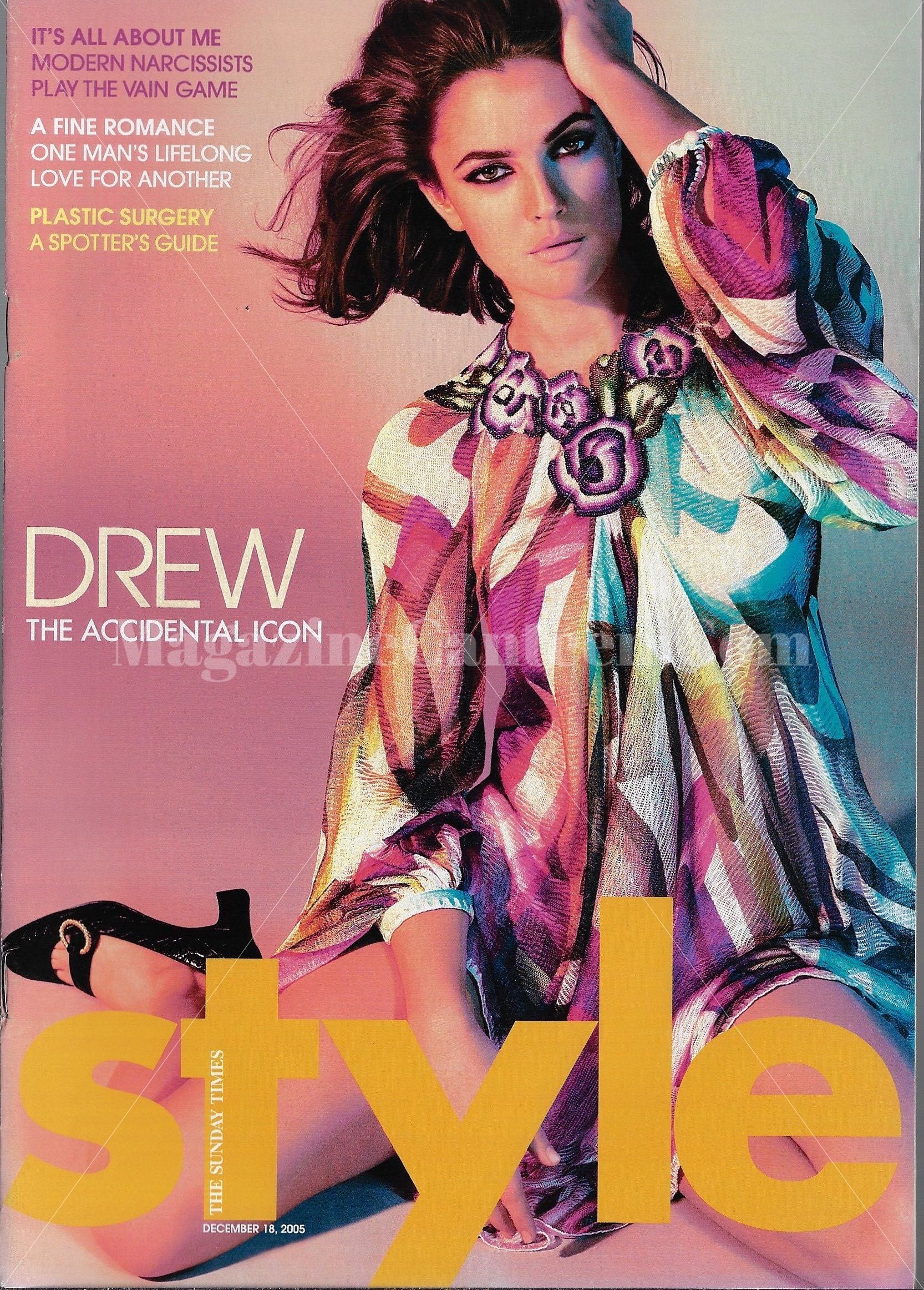 Style Magazine - Drew Barrymore – magazine canteen