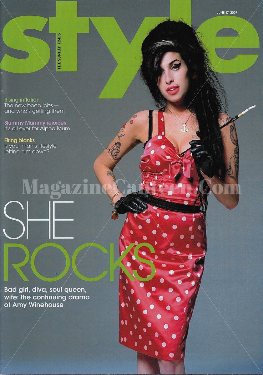 Style Magazine - Amy Winehouse – magazine canteen