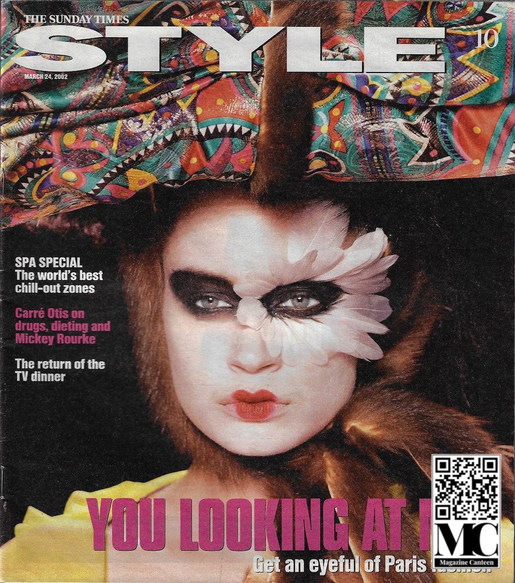 Style Magazine - Model MORGAN QUINN Carre Otis – magazine canteen