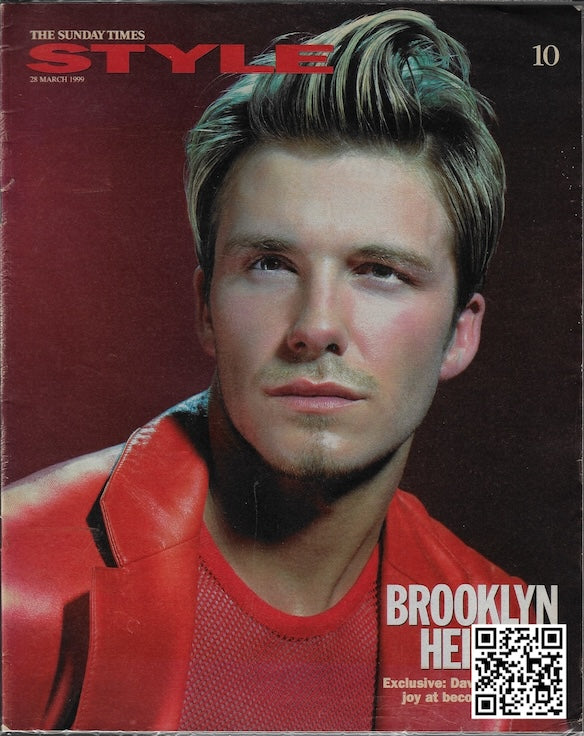 Style Magazine - David Beckham TIM BRET DAY – magazine canteen