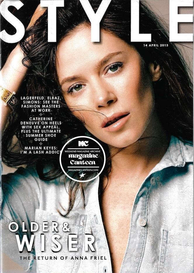 Style Magazine - Anna Friel RAF SIMONS – magazine canteen