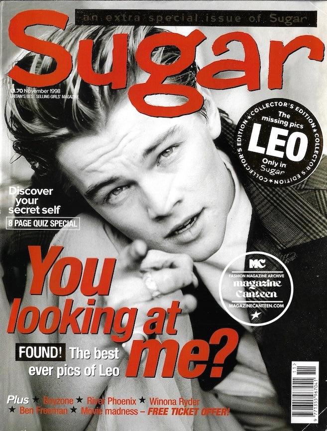Sugar Magazine - Leonardo DiCaprio ALEX LOWE Boyzone STEPHEN GATELY ...