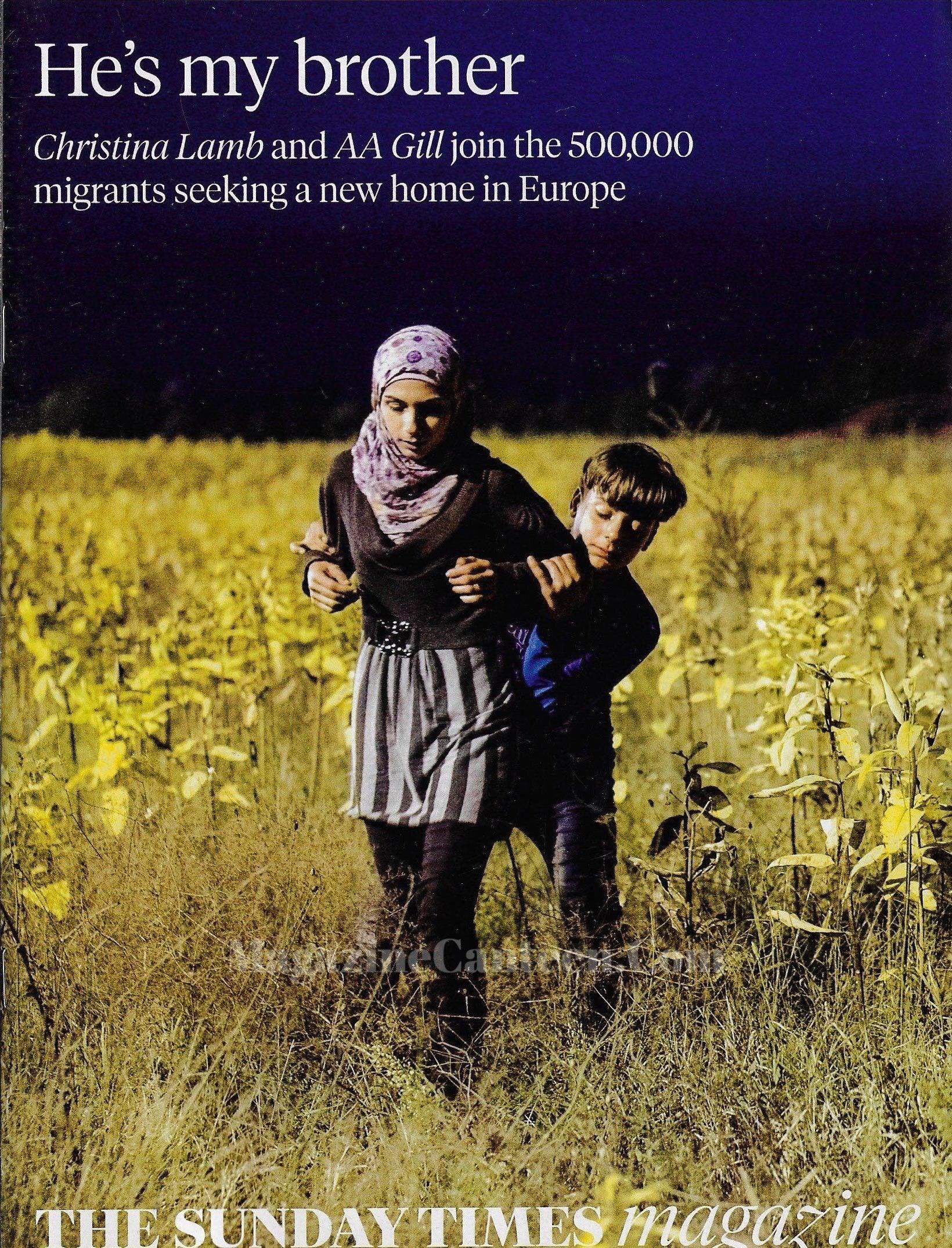 The Sunday Times Magazine - Migrants – magazine canteen