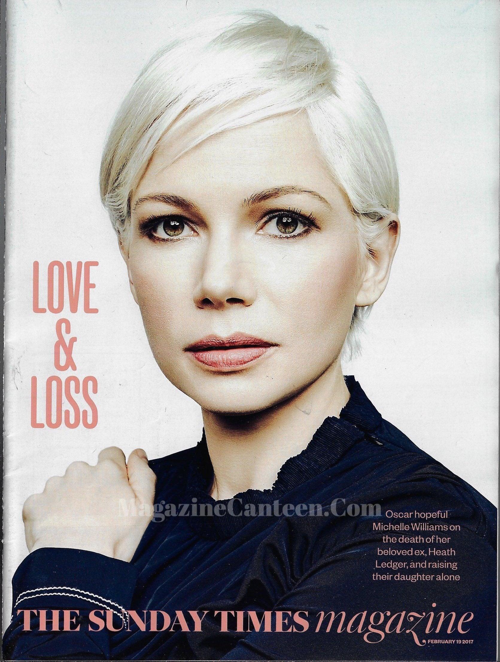 The Sunday Times Magazine - Michelle Williams – magazine canteen