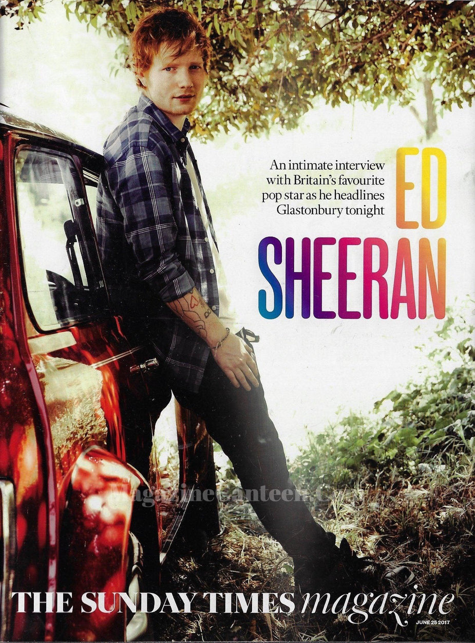 Sunday Times Magazine - Ed Sheeran – magazine canteen