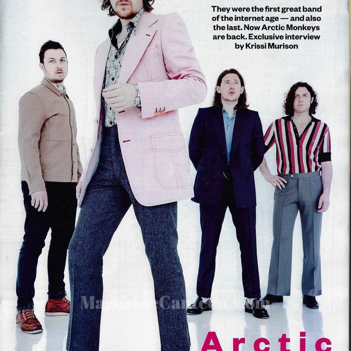 Sunday Times Magazine - The Arctic Monkeys – magazine canteen