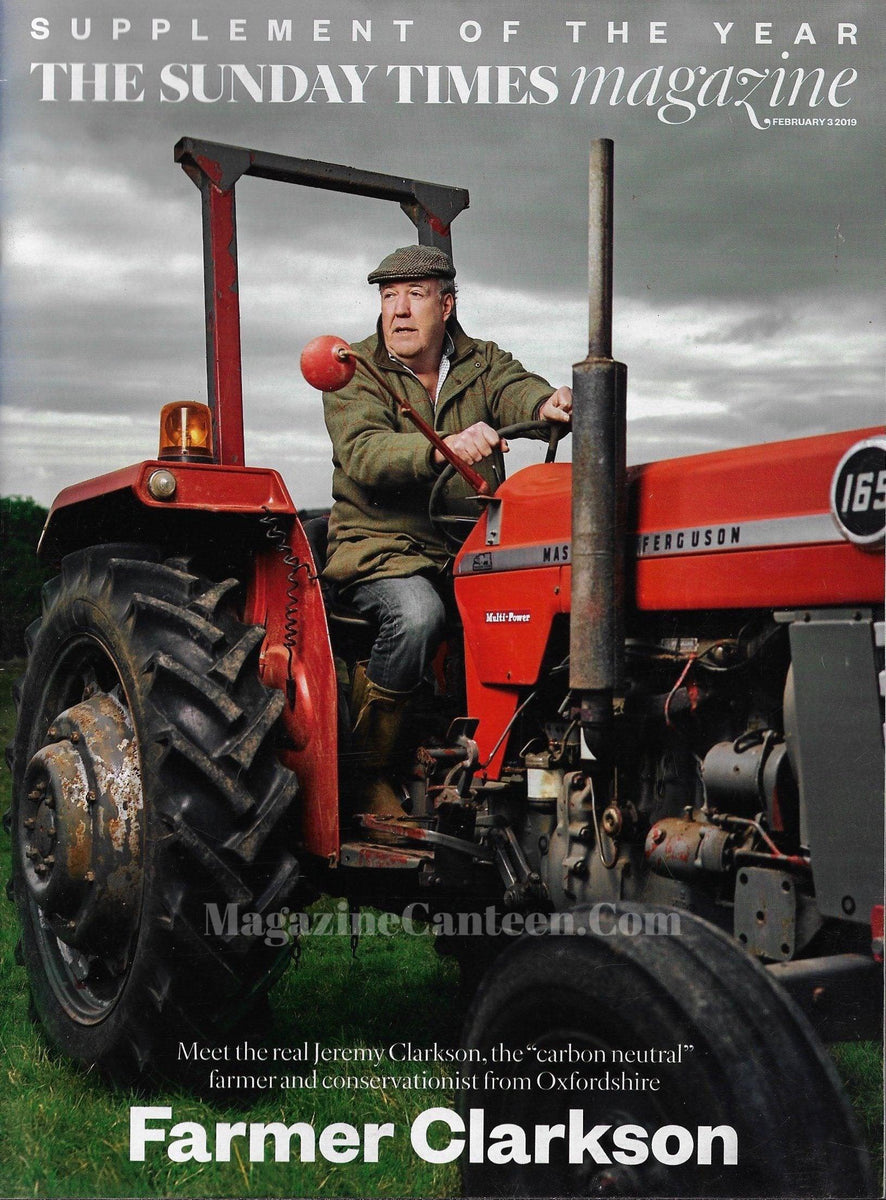 Sunday Times Magazine - Jeremy Clarkson – magazine canteen