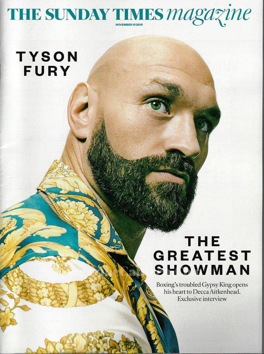 Sunday Times Magazine - Tyson Fury – magazine canteen