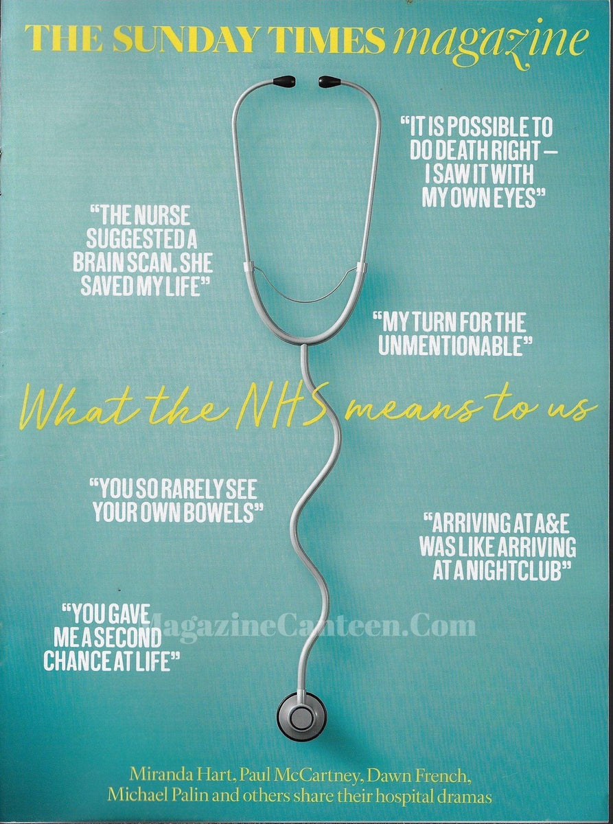The Sunday Times Magazine - NHS – magazine canteen
