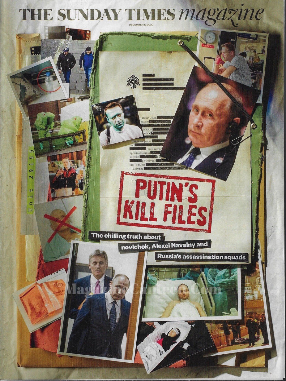 The Sunday Times Magazine - Vladimir Putin – magazine canteen