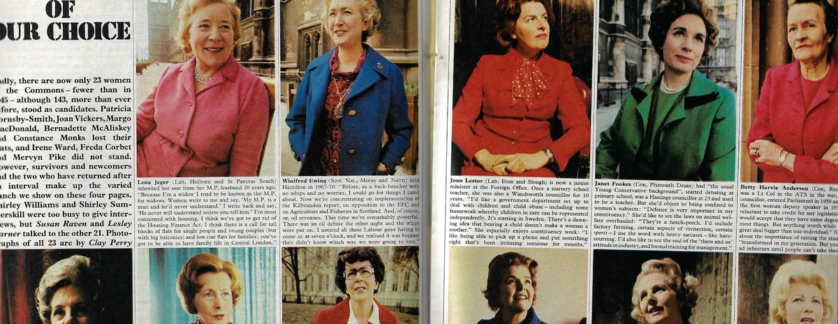 The Sunday Times Magazine - CLAY PERRY Margaret Thatcher JOHN TOVEY ...