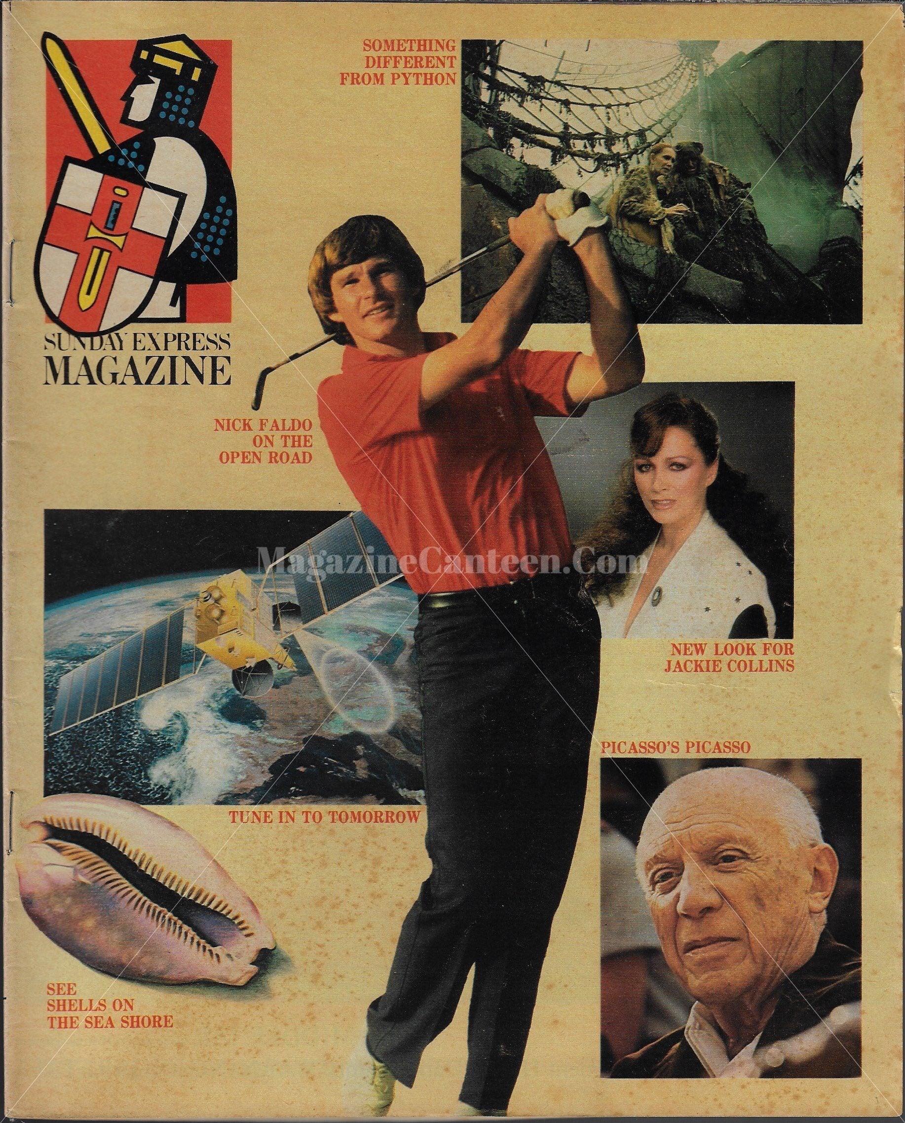 Express Magazine - Jackie Collins Monty Python – magazine canteen