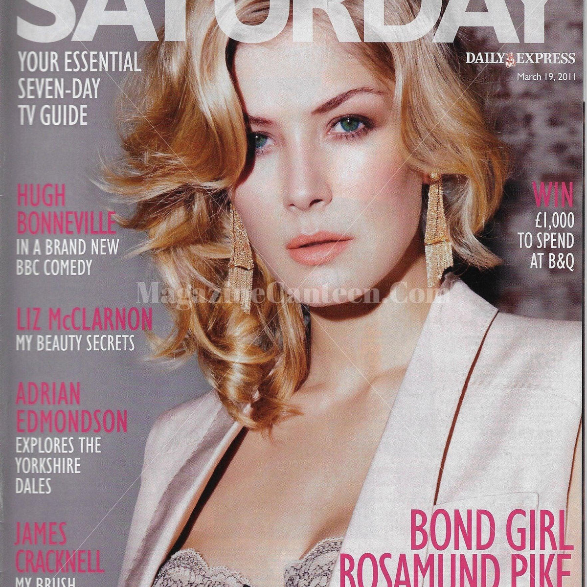 Express Magazine - Rosamund Pike – magazine canteen