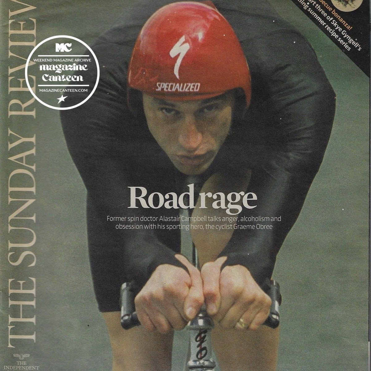SR Magazine - PAFRIS HILTON Grahame Obree JEFF BECK – magazine canteen