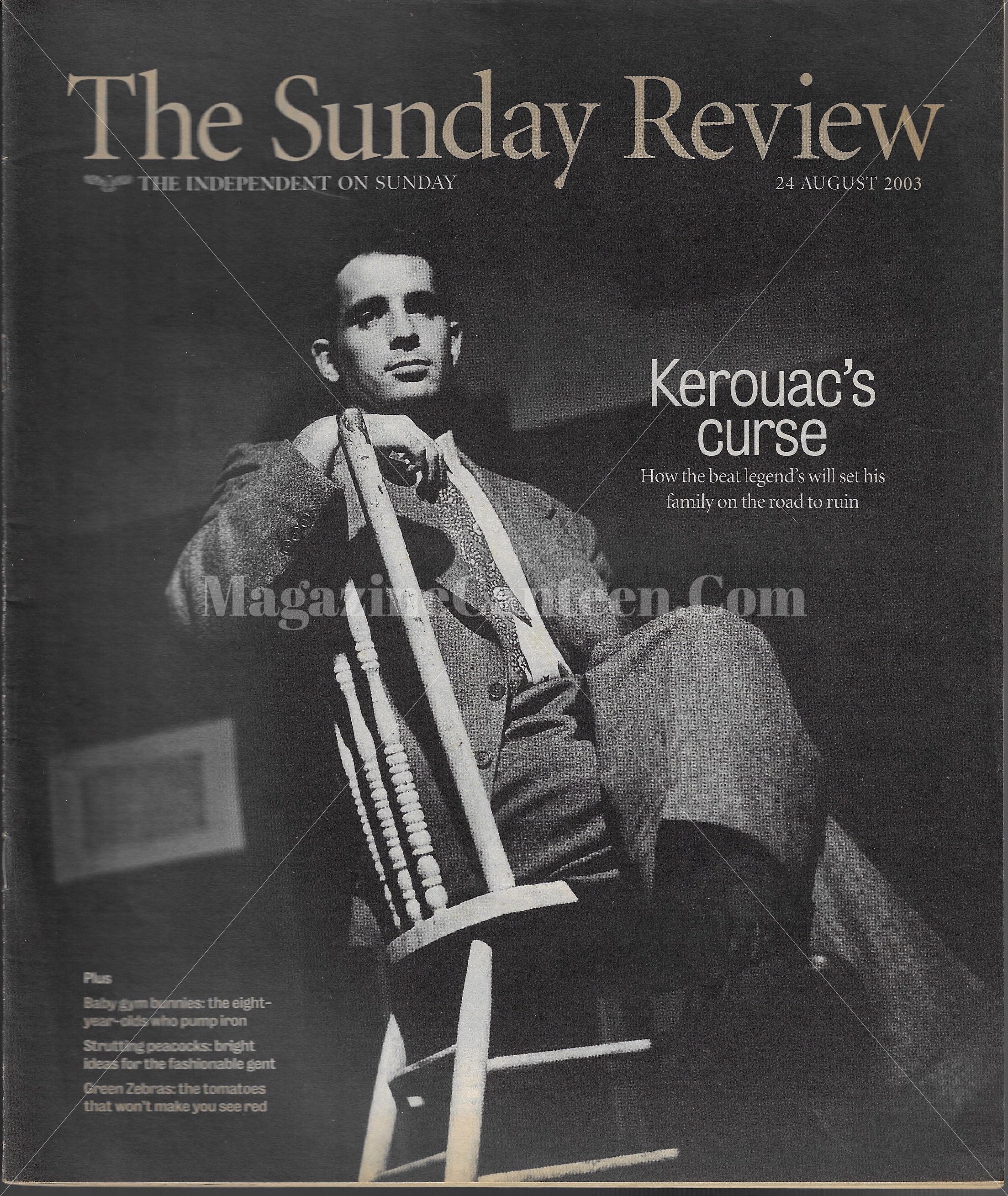 SR Magazine - Rob Newman Alexei Sayle – magazine canteen