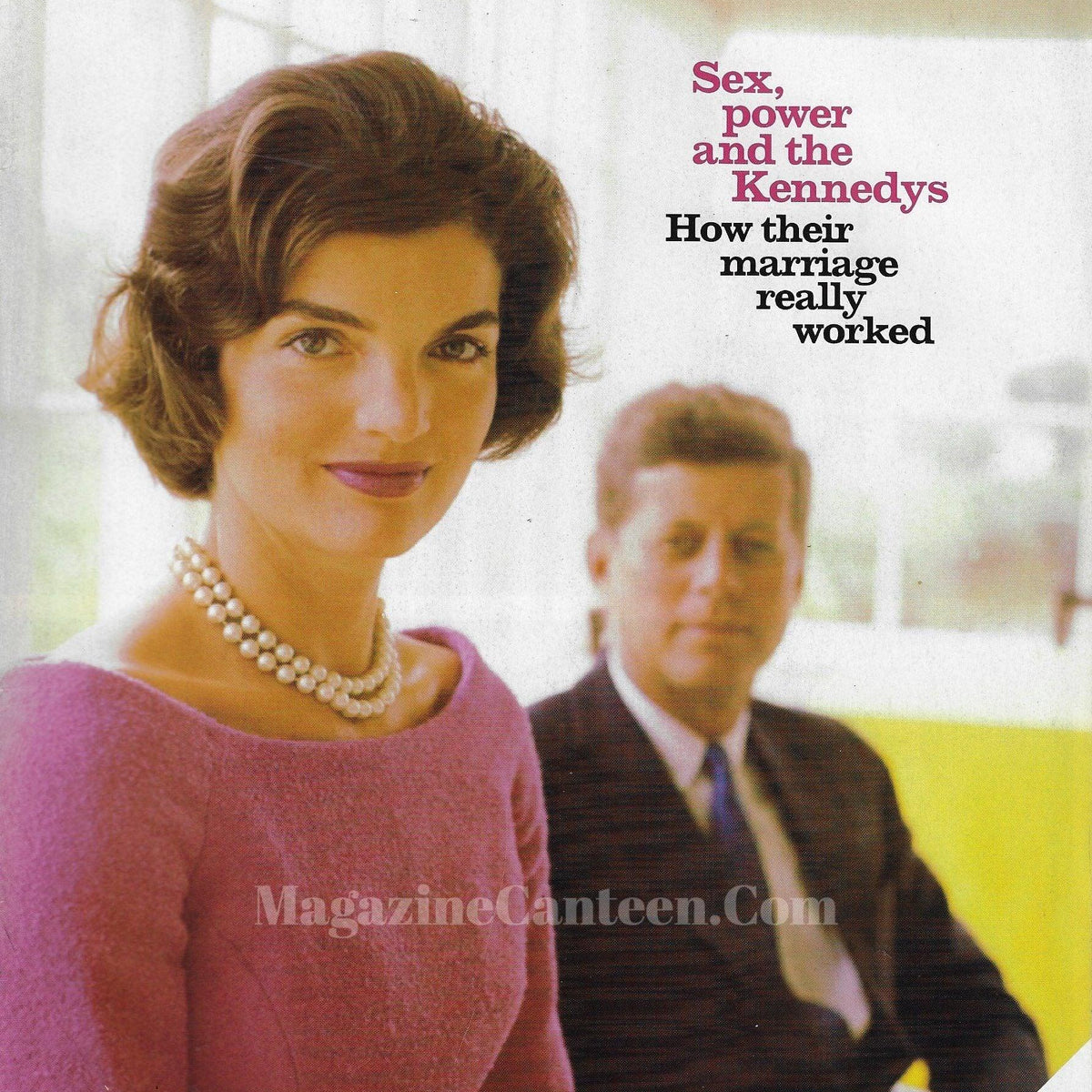The Sunday Telegraph Magazine - Jackie Kennedy – magazine canteen