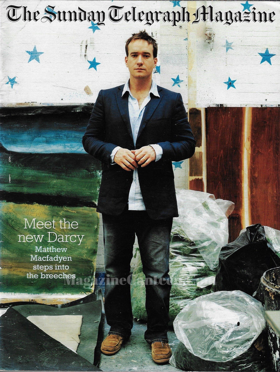 The Sunday Telegraph Magazine - Matthew MacFadyen – magazine canteen