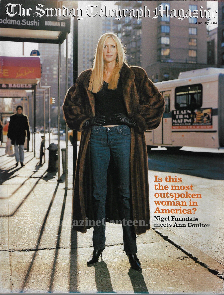 The Sunday Telegraph Magazine - Ann Coulter – magazine canteen