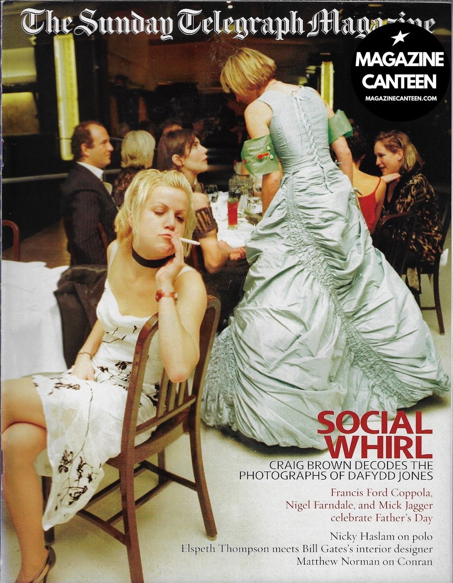 The Sunday Telegraph Magazine - Daffyd Jones – magazine canteen