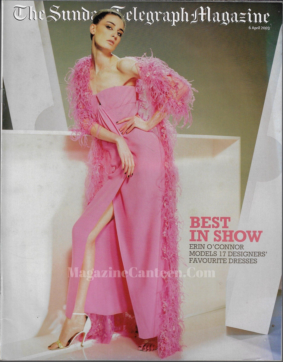 The Sunday Telegraph Magazine - Erin O'Connor – magazine canteen