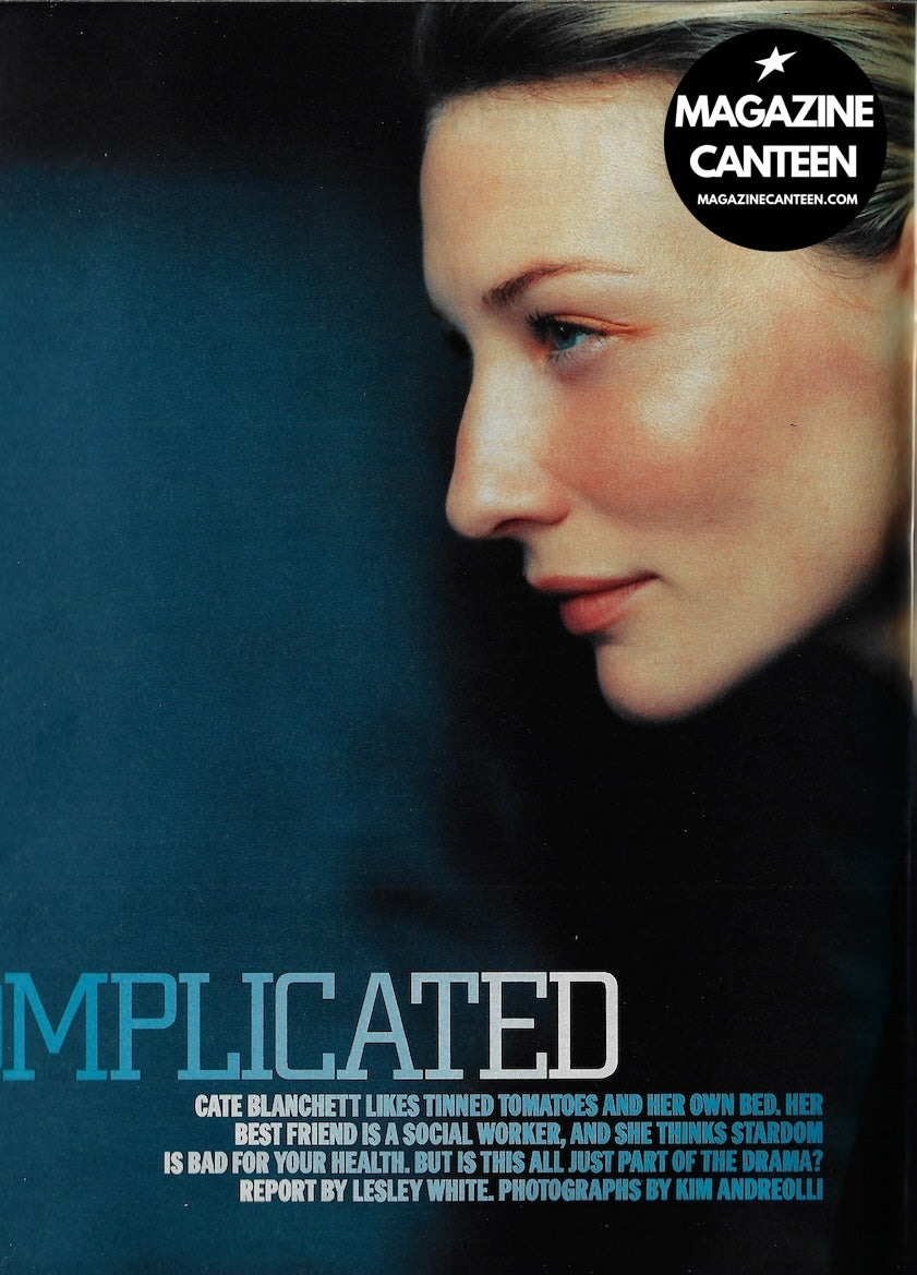 The Sunday Times Magazine - CATE BLANCHETT Complicated – magazine canteen