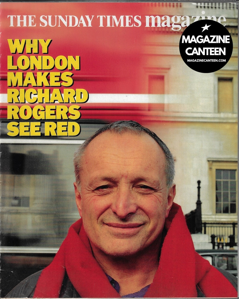 The Sunday Times Magazine - RICHARD ROGERS Colin Jackson – magazine canteen
