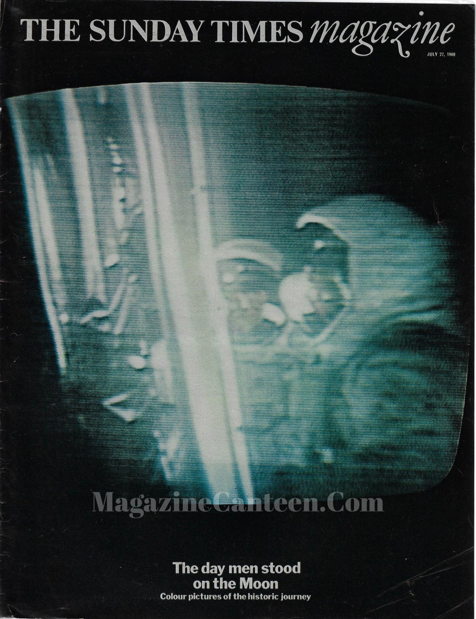 The Sunday Times Magazine - 1969 Moon Landing – magazine canteen