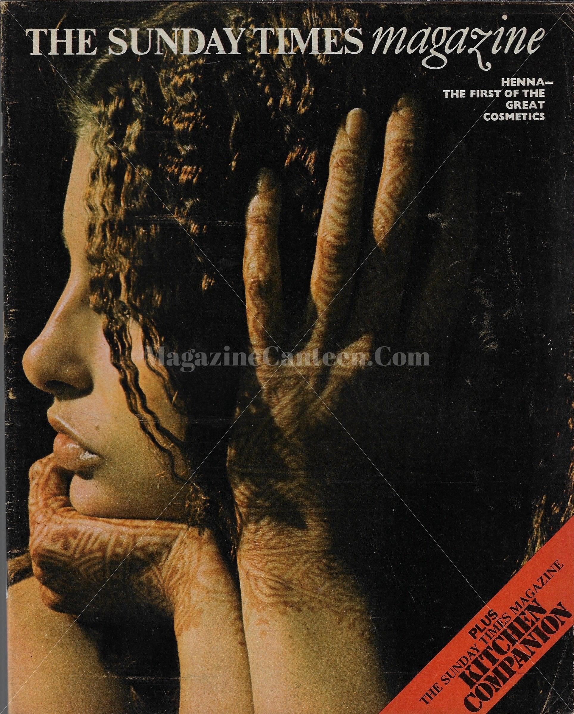 The Sunday Times Magazine - Don McCullin Guatemala – magazine canteen