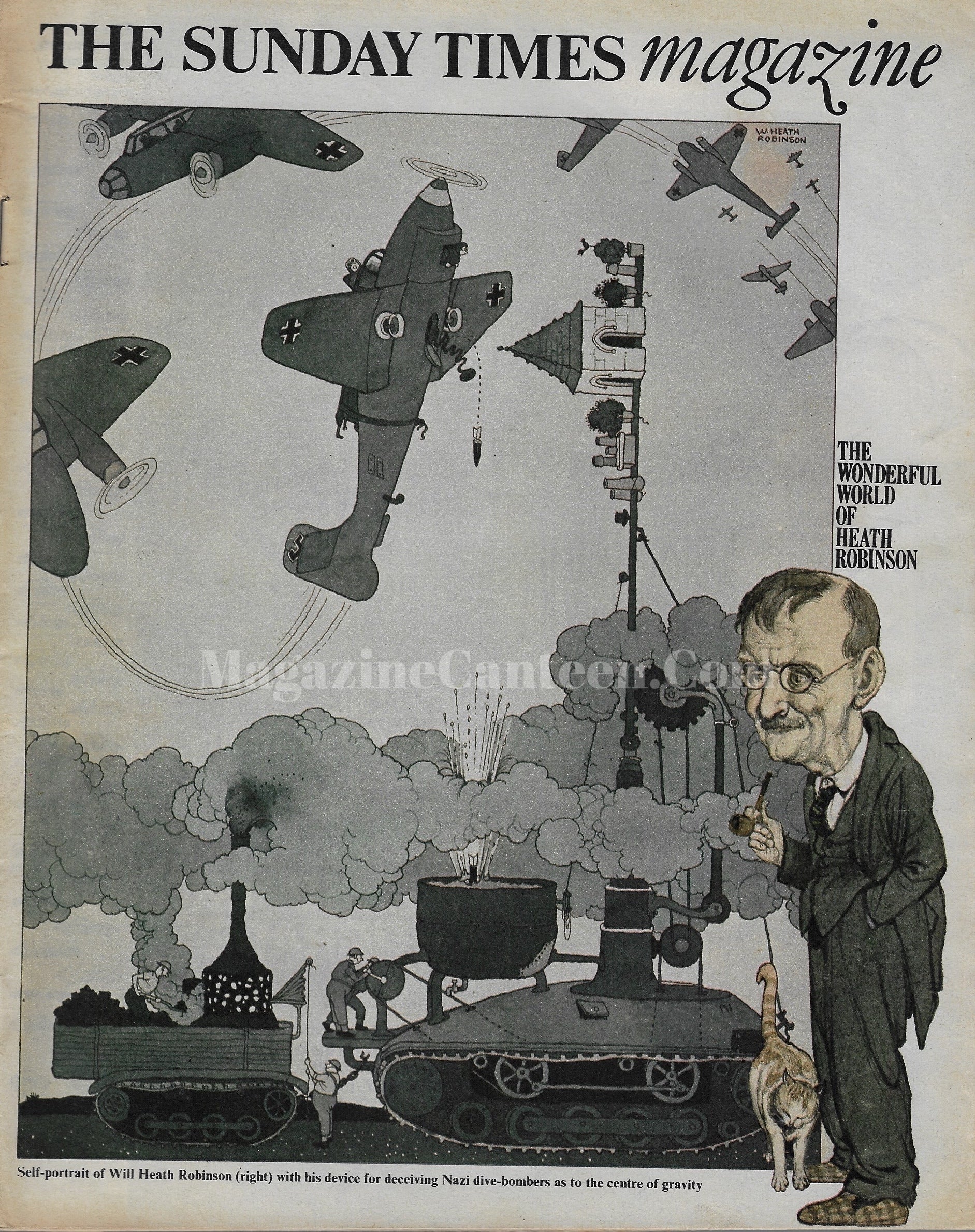 The Sunday Times Magazine - Brian Duffy Paulette Goddard – magazine canteen