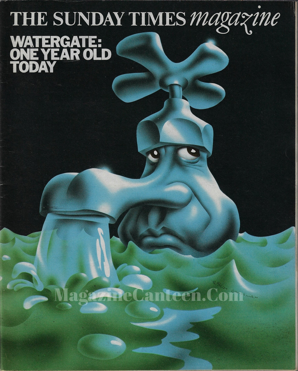 The Sunday Times Magazine - Watergate Robert Grossman – magazine canteen