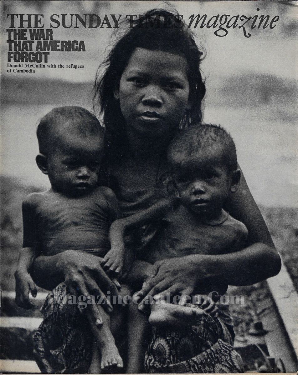 The Sunday Times Magazine - Don McCullin Cambodia – magazine canteen