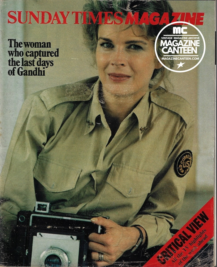 The Sunday Times Magazine - Candice Bergen Kenneth Griffith Richard Ha ...