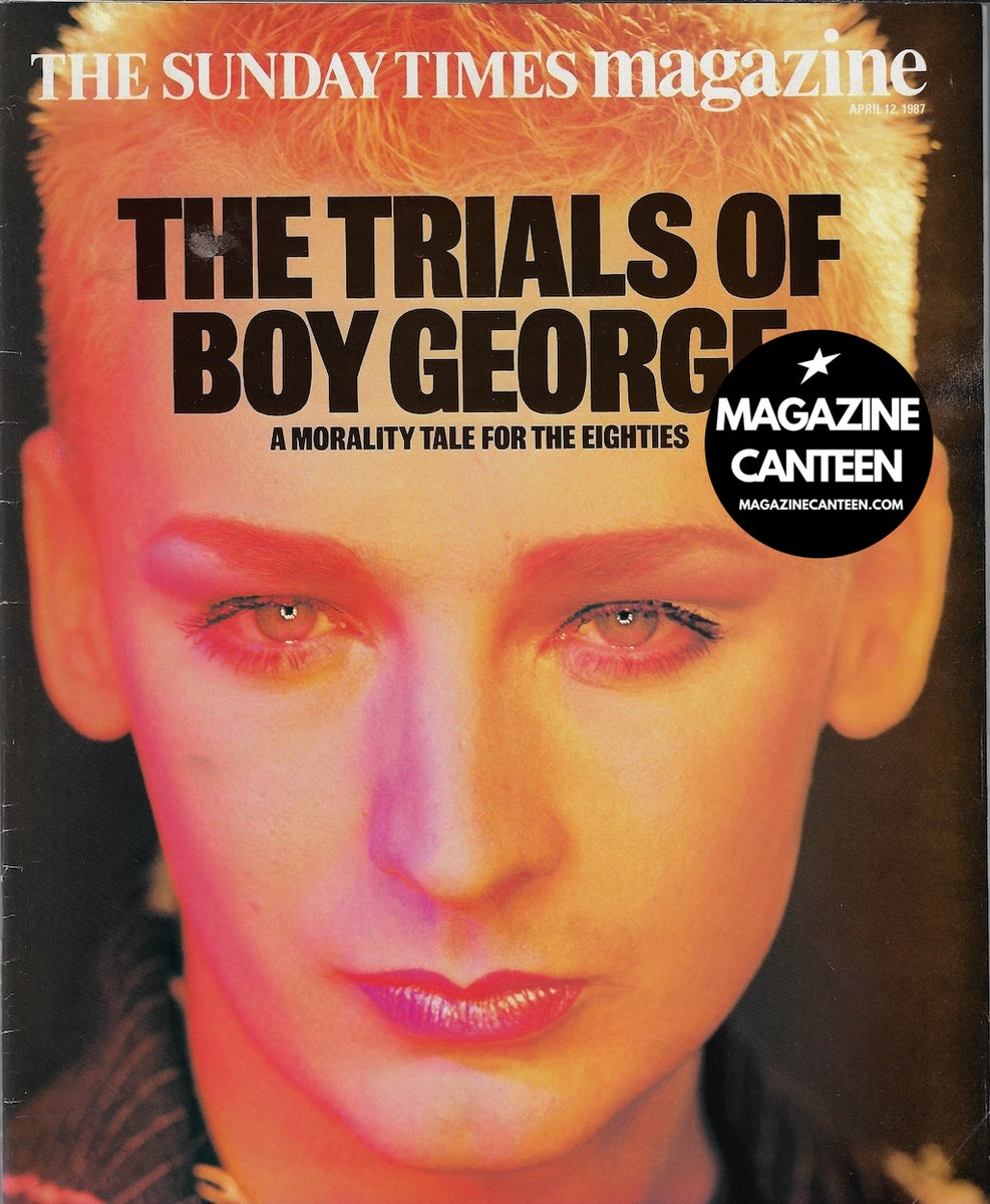 The Sunday Times Magazine - BOY GEORGE Peter Blake PATSY KENSIT Cather ...