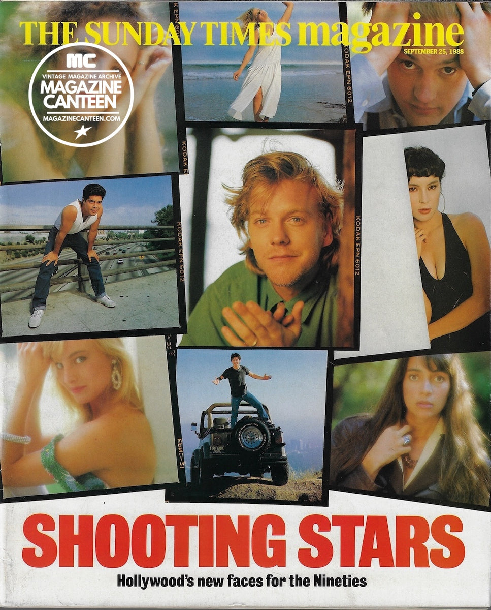 The Sunday Times Magazine - Lord Weidenfeld KIEFER SUTHERLAND Anthony ...