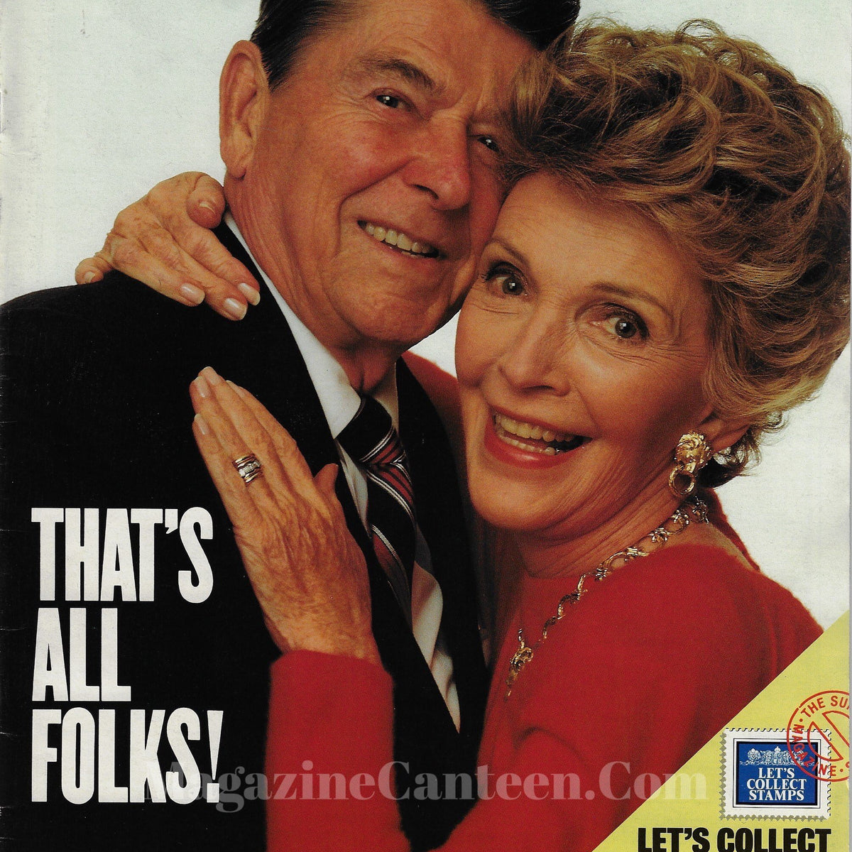 The Sunday Times Magazine - Nancy & Ronald Reagan – magazine canteen