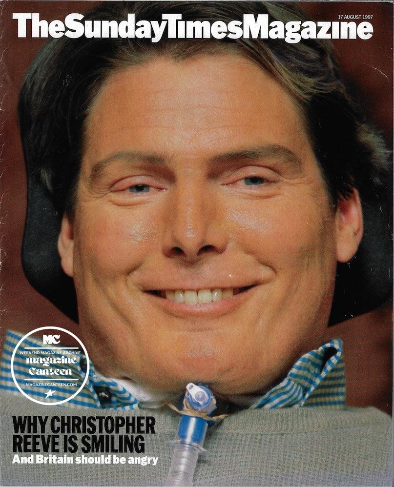 The Sunday Times Magazine - Christopher Reeve TONY BARRY BUZAN Dennis ...