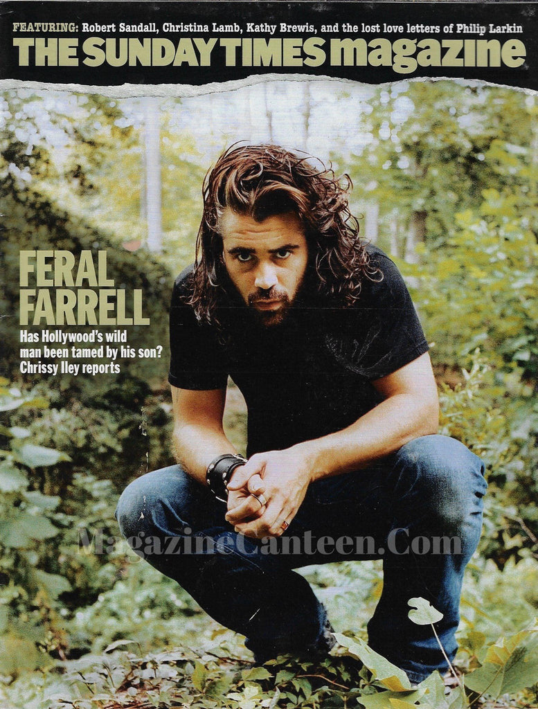 The Sunday Times Magazine - Colin Farrell – magazine canteen