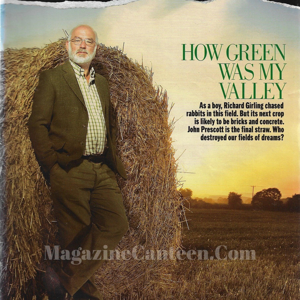 The Sunday Times Magazine - Richard Girling – magazine canteen