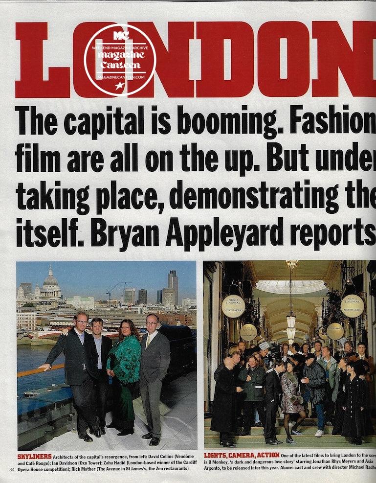 The Sunday Times Magazine - LONDON Terry O'Neill PAUL O'GRADY Jonathan ...