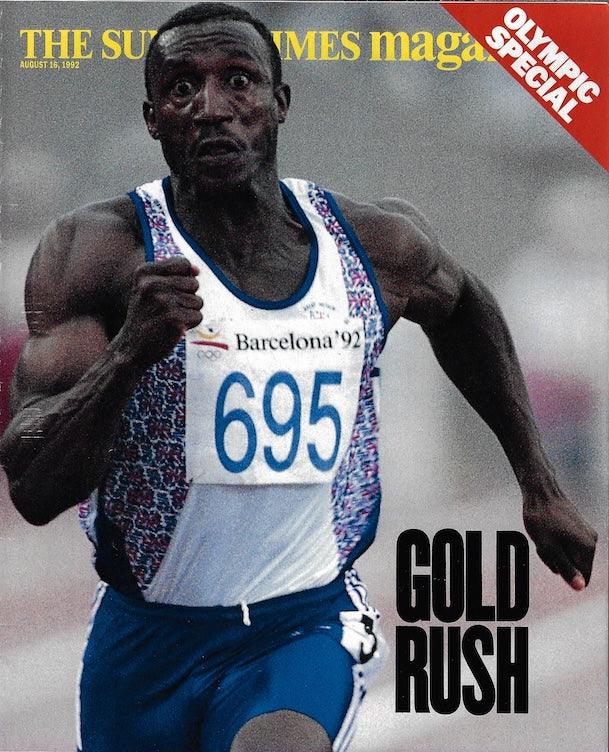 The Sunday Times Magazine - Linford Christie GERRY COTTLE Ryuichi Saka ...