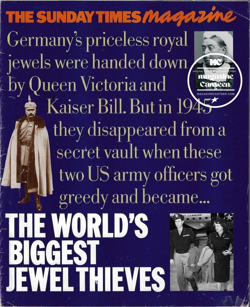 The Sunday Times Magazine - Michael Crawford CRAIG CHARLES Platon WARR ...