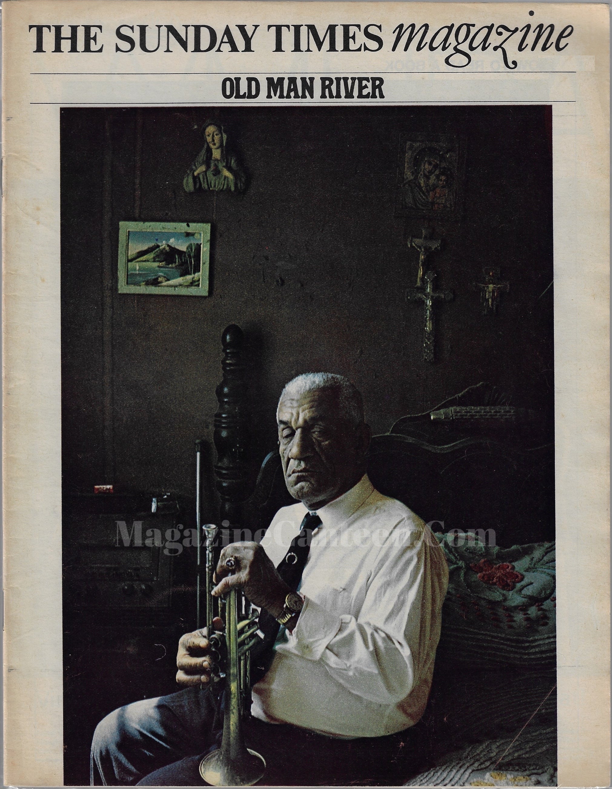 The Sunday Times Magazine - Don McCullin Old Man River – magazine canteen