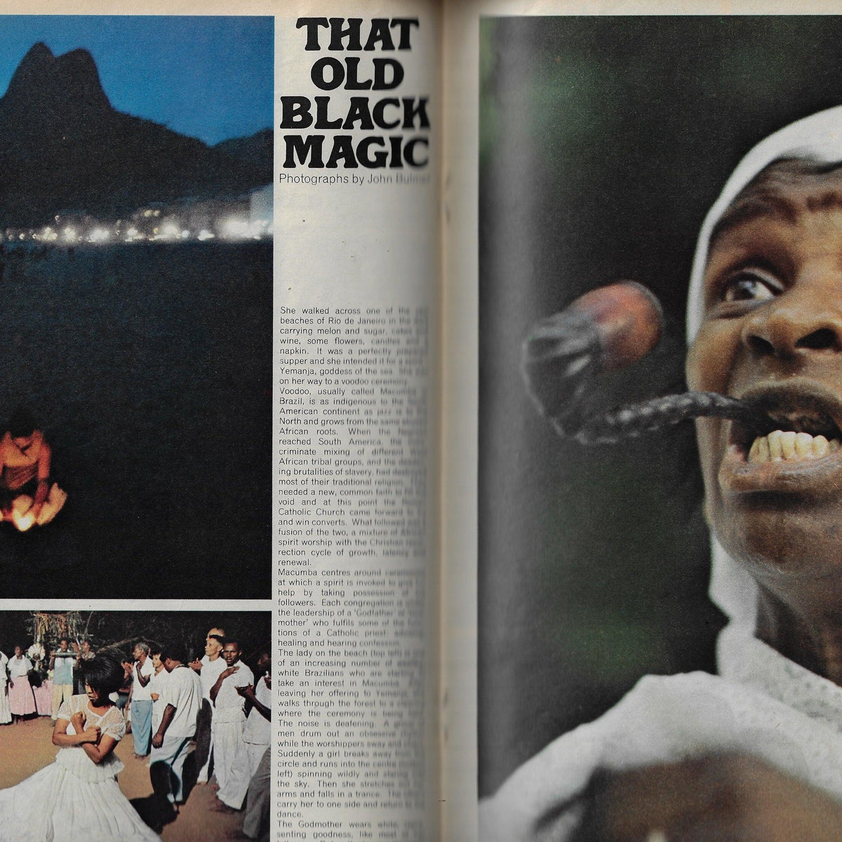 The Sunday Times Magazine - John Bulmer Black Magic Voodoo – magazine ...