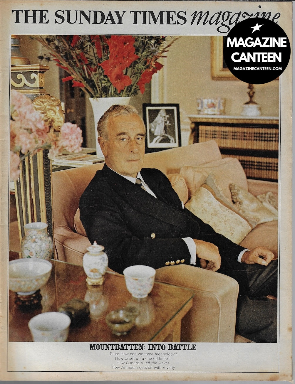 The Sunday Times Magazine - Earl Louis Mountbatten PETER BEARD Janet S ...