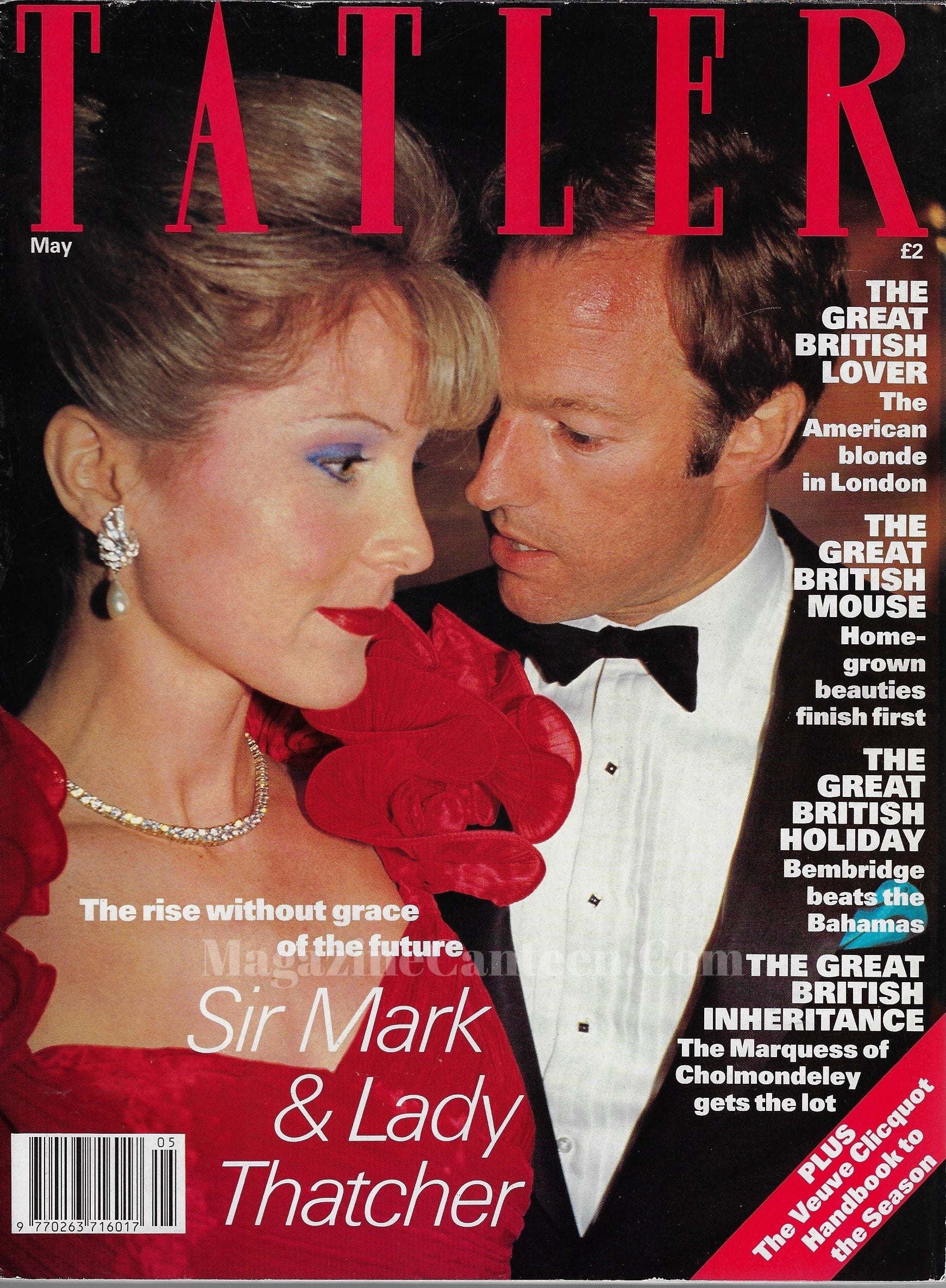 Tatler Magazine - Mark Thatcher – magazine canteen