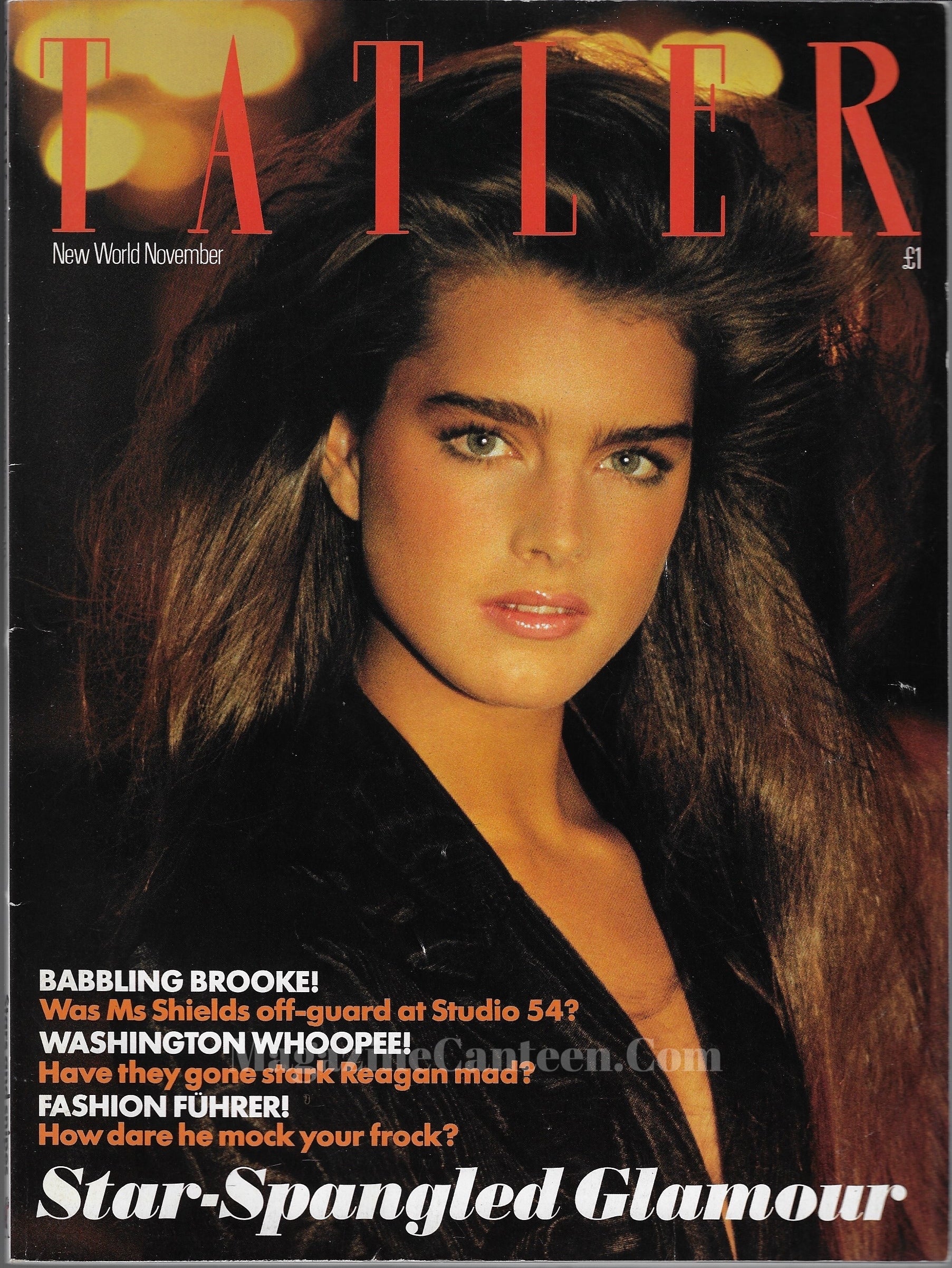 Tatler Magazine - Brooke Shields – magazine canteen