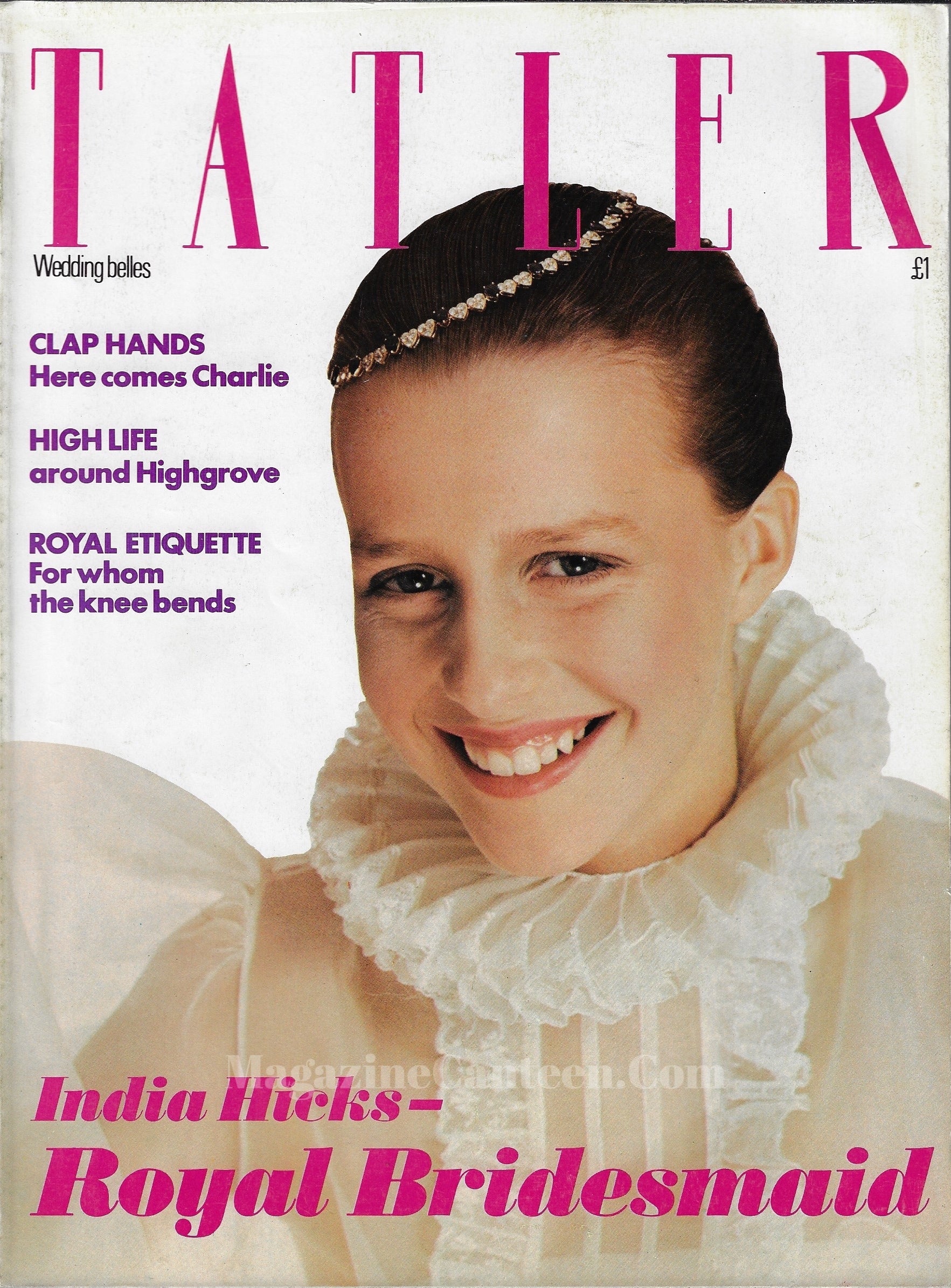 Tatler Magazine - India Hicks – magazine canteen