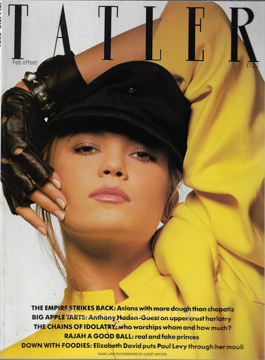 Tatler Magazine - Diane Lane Albert Watson – magazine canteen